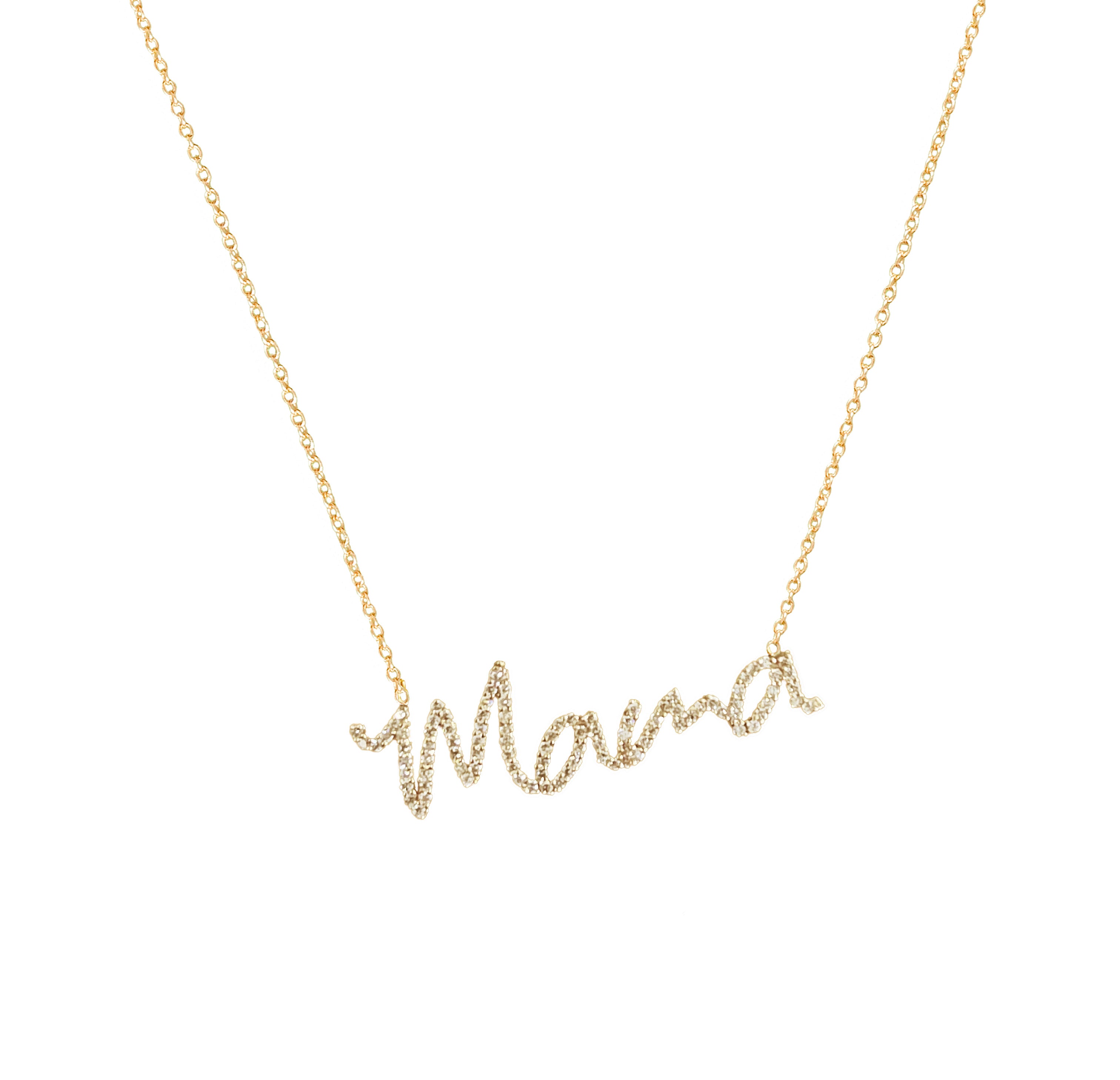 Mama Diamond Necklace – Love Me Knots Hawaii